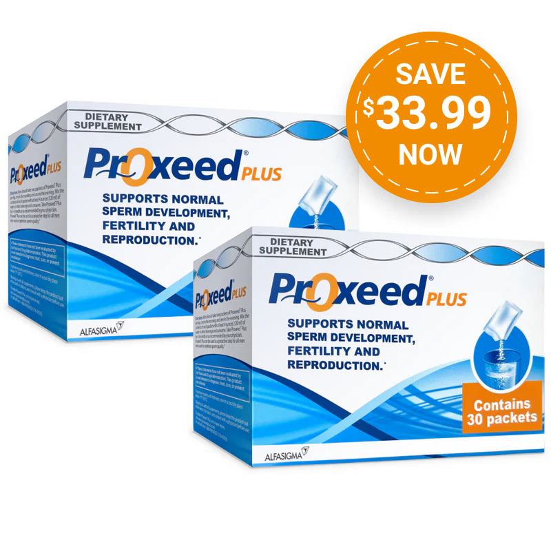 Proxeed® Plus | Male Fertility Supplement 2-Pack – ProxeedPlus